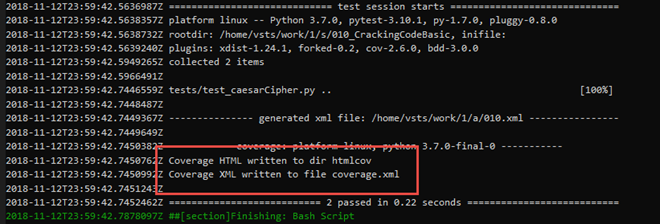 Run code coverage for Python project with Azure DevOps • Codewrecks Run code coverage for Python project with Azure DevOps • Codewrecks