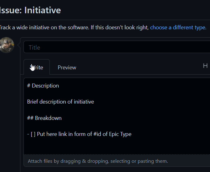 GitHub Issue Templates Codewrecks